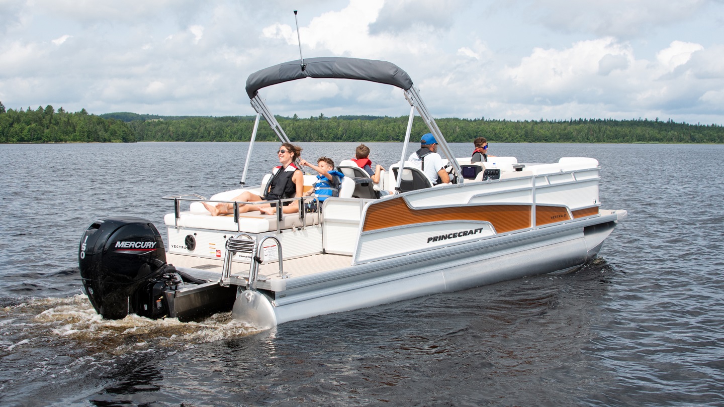 Vectra Series Princecraft Aluminum Pontoon Boats