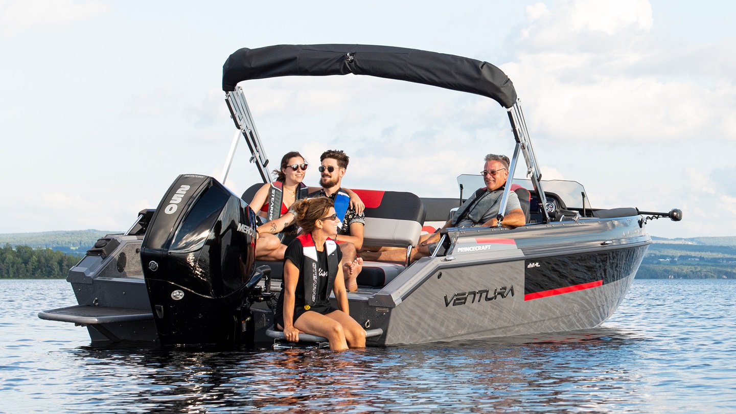 Ventura Series Princecraft Aluminum Deck Boats