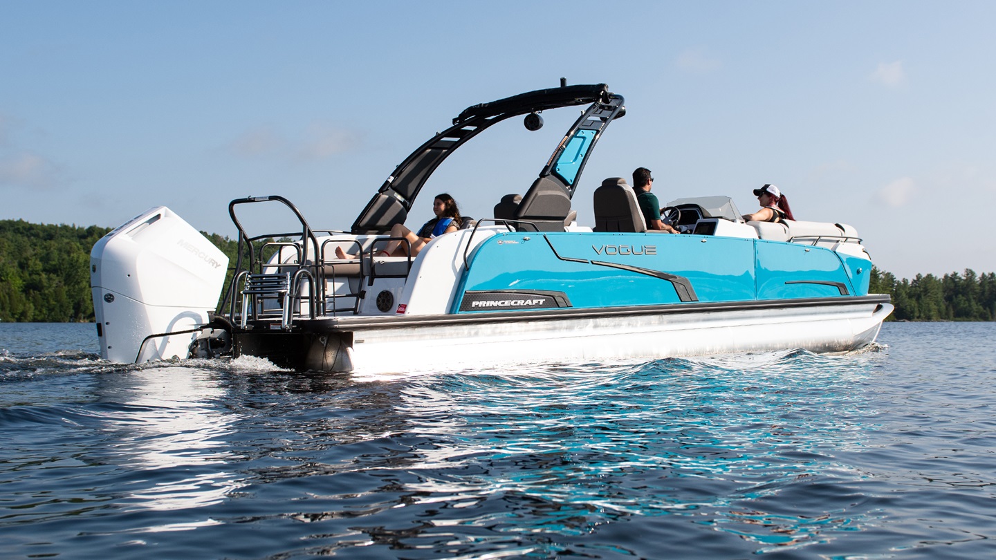 Vogue Series Princecraft Aluminum Pontoon Boats