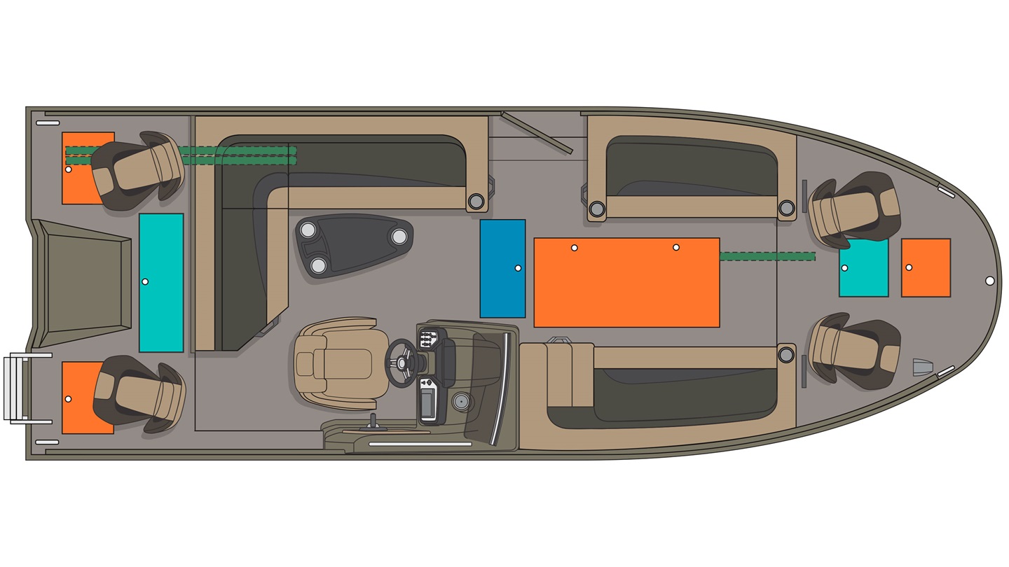 Ventura 224 (2025) - Deck Boats - Princecraft®