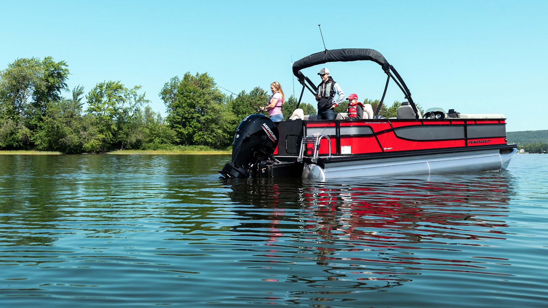 Sportfisher LX Series Princecraft Aluminum Pontoon Boats