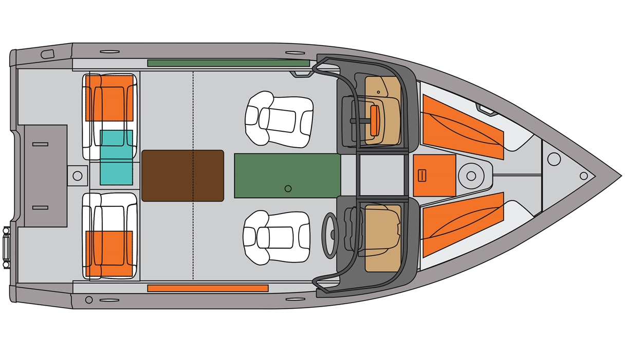 Technical Drawings - Princecraft Fishing Boats Manufacturer