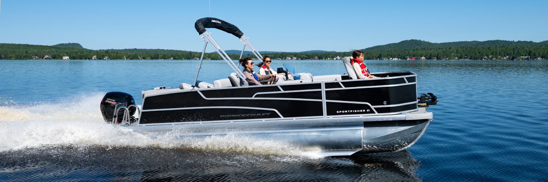 Speed Package - Custom Princecraft Aluminum Pontoon Boats